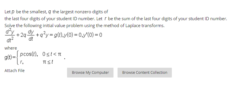Solved Let p be the smallest, the largest nonzero digits of | Chegg.com