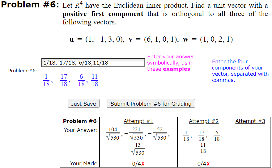 Solved Let R4 have the Euclidean inner product. Find a unit | Chegg.com