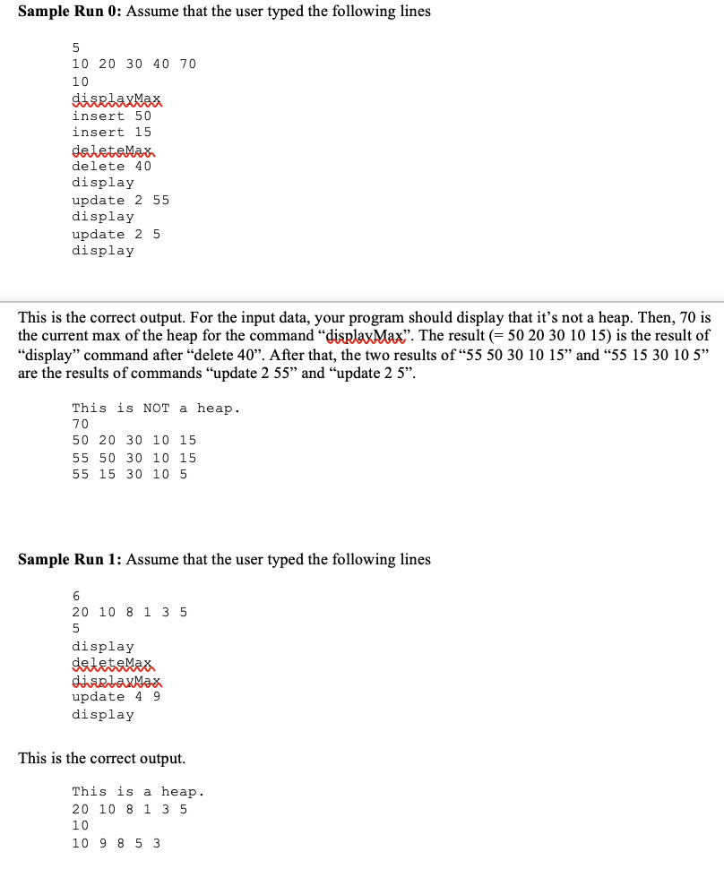 Solved Sample Run 0 Assume That The User Typed The