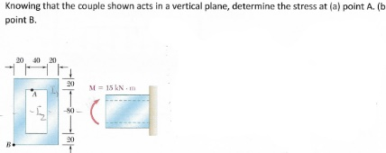 Solved Knowing that the couple shown acts in a vertical | Chegg.com