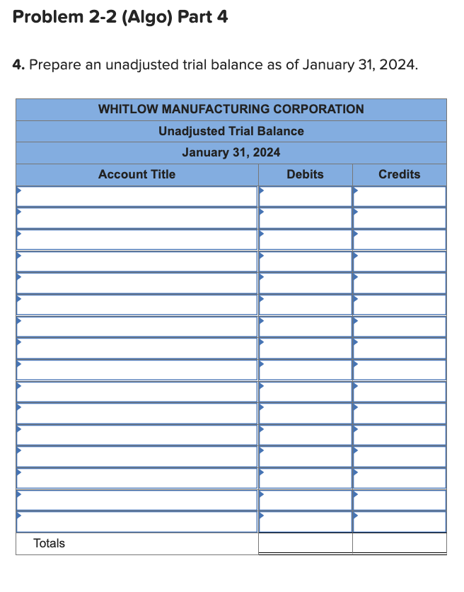 Solved Required information Problem 2-2 (Algo) Accounting | Chegg.com