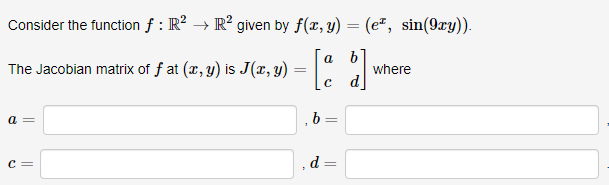 Solved Consider the function f: R2 + R2 given by f(x, y) = | Chegg.com