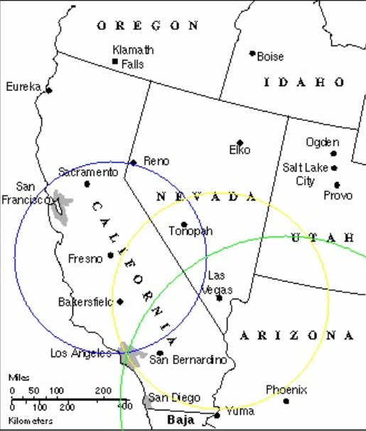 Solved The location of the epicenter determined from your | Chegg.com