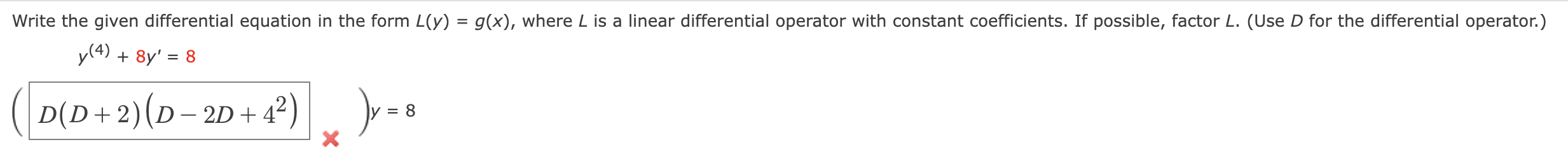 Solved Write the given differential equation in the form | Chegg.com