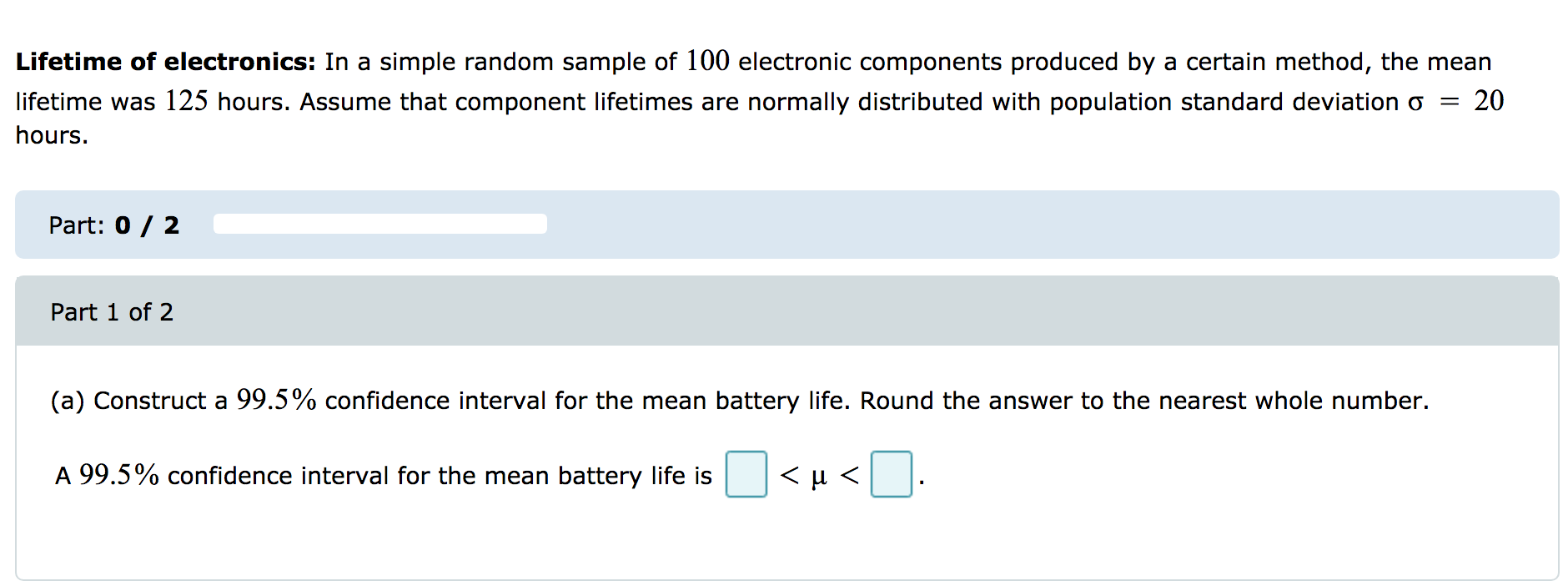 Solved Lifetime of electronics: In a simple random sample of | Chegg.com