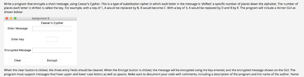 Solved Write A Program That Encrypts A Short Message Using