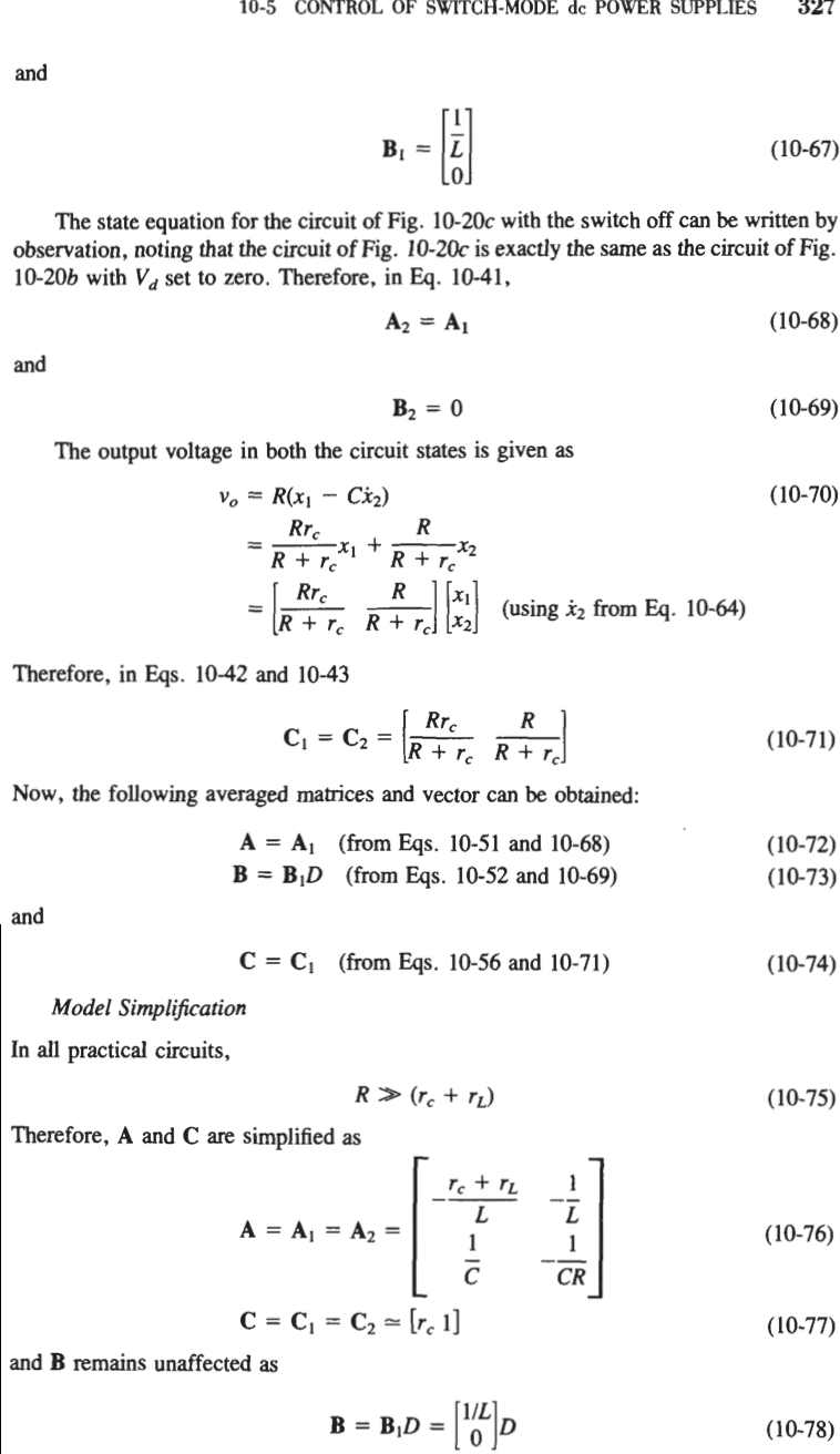 Solved CHAPTER 10 SWITCHING dc POWER SUPPLIES I Example 10-1 | Chegg.com