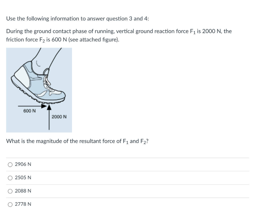 Solved Use the following information to answer question 3 | Chegg.com