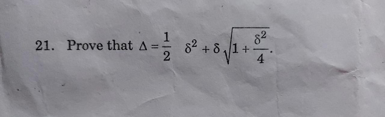 Solved Δ Forward Difference Operator ∇ Backward