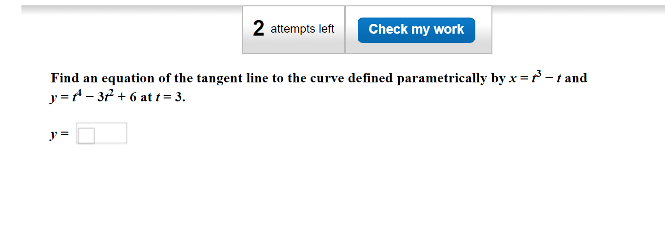 Solved Find an equation of the tangent line to the curve | Chegg.com