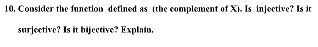 Solved For the statements below, prove or disprove. For the | Chegg.com
