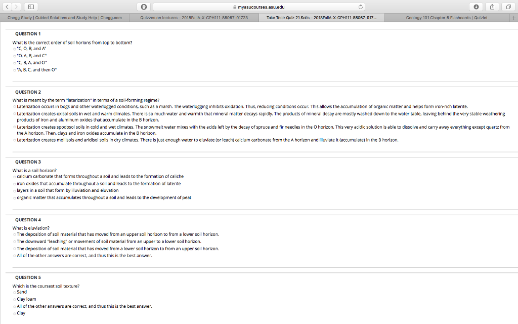 Solved 0 myasucourses.asu.edu Chegg l Guided Solutions and | Chegg.com