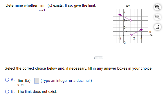 Solved Determine Whether Limf X Exists If So Give The