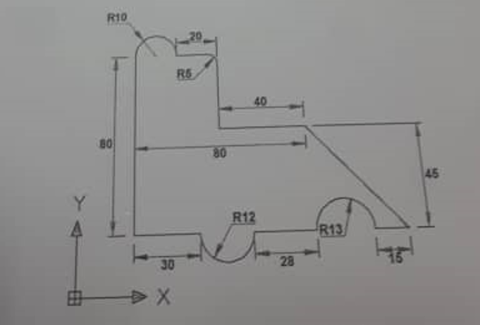 Solved i) Determine the incremental and absolute positioning | Chegg.com