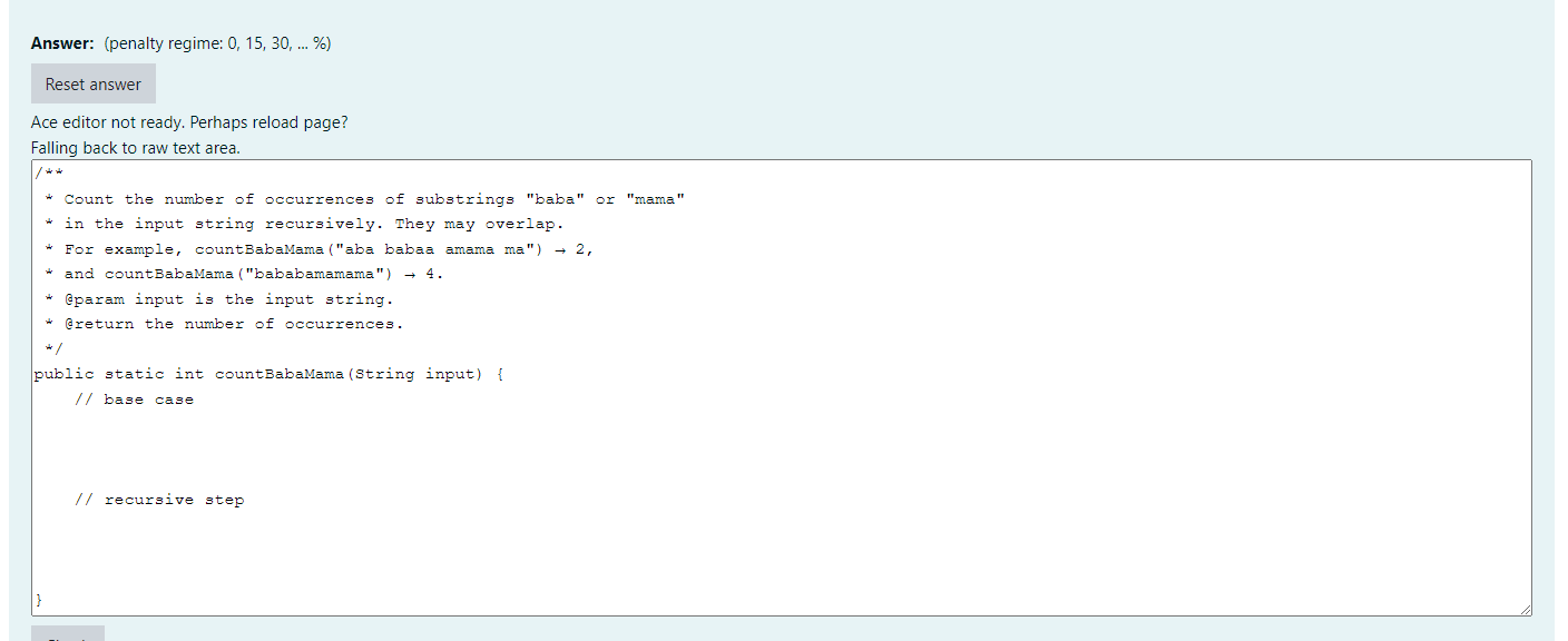 Solved Please read the question carefully and detailed java | Chegg.com