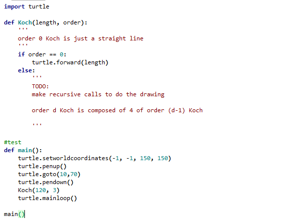 Solved Fractals are patterns that are self-similar across | Chegg.com