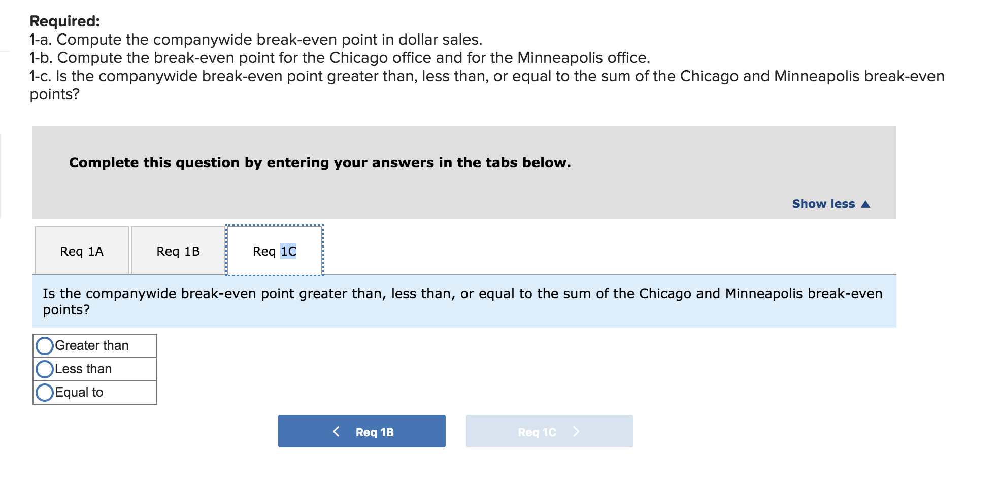 Solved Check my work Required information (The following | Chegg.com