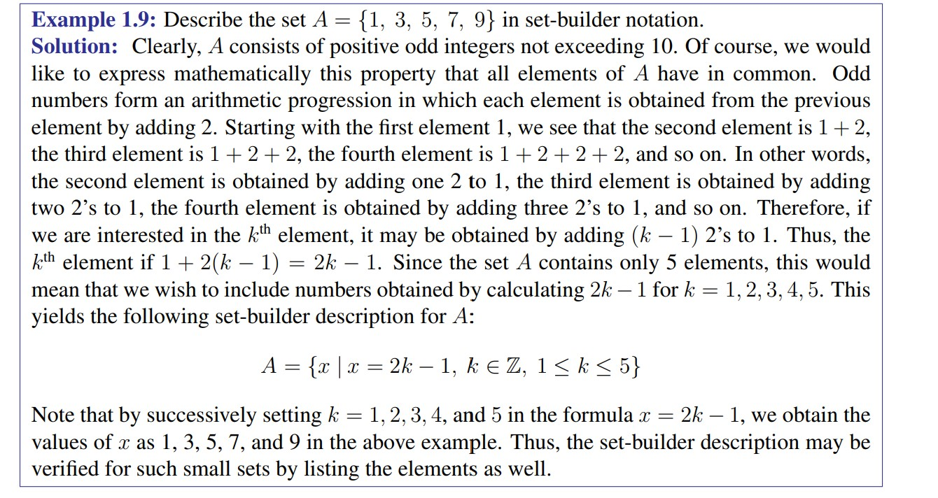 Solved I do not understand the following example. If the kth | Chegg.com