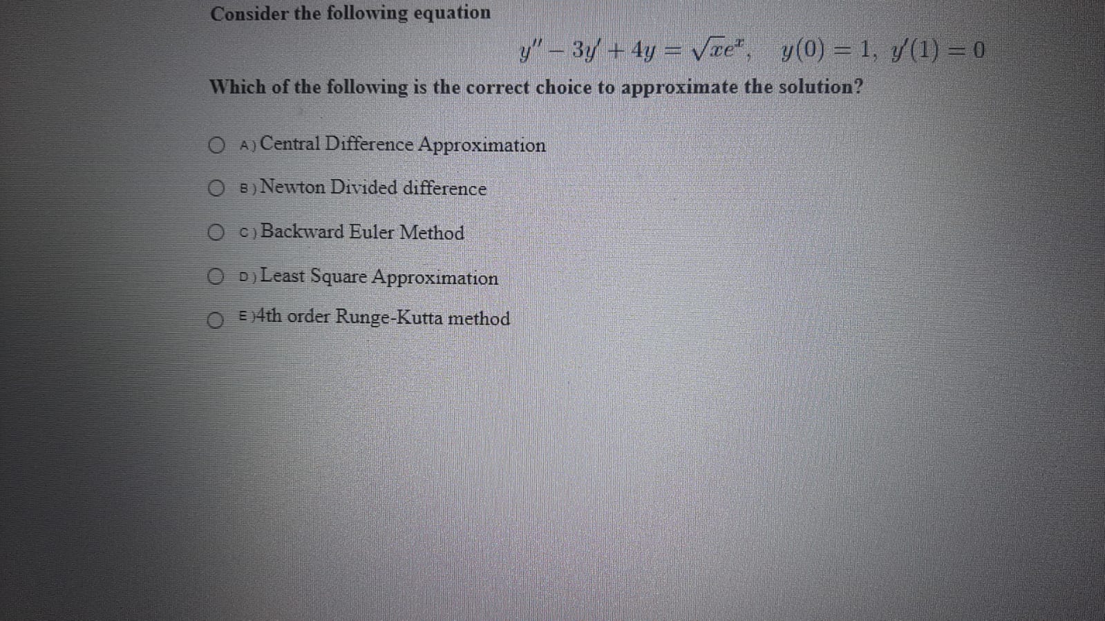 Solved Consider the following equation | Chegg.com