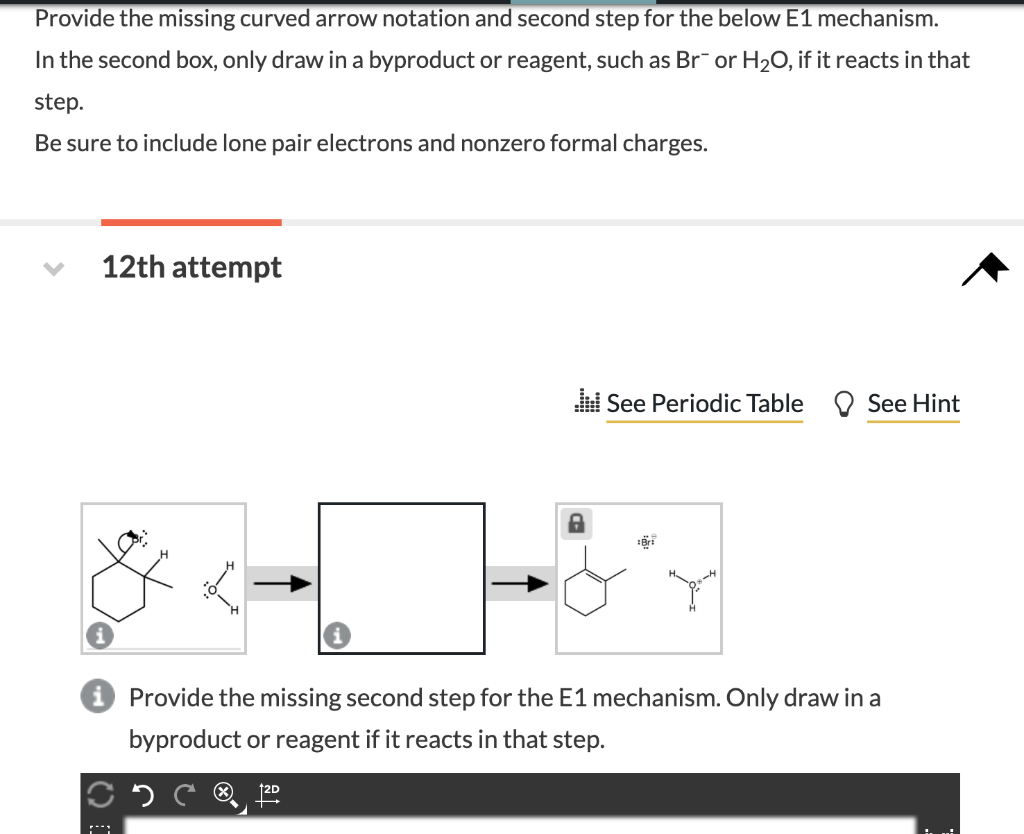 Solved Provide the missing curved arrow notation and second | Chegg.com