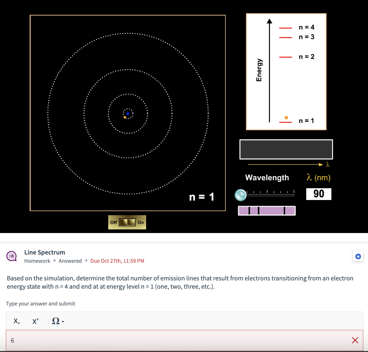 Solved Based on the simulation, determine the total number | Chegg.com