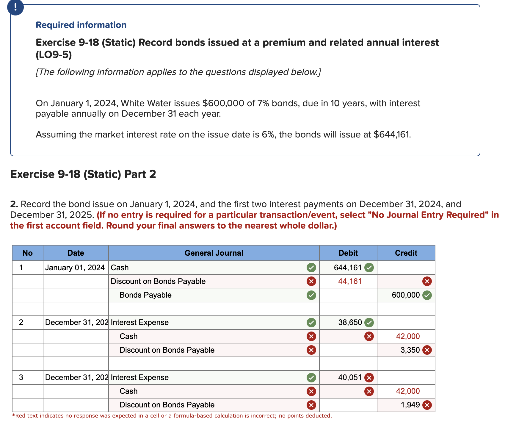 Solved !Required informationExercise 9-18 (Static) ﻿Record | Chegg.com