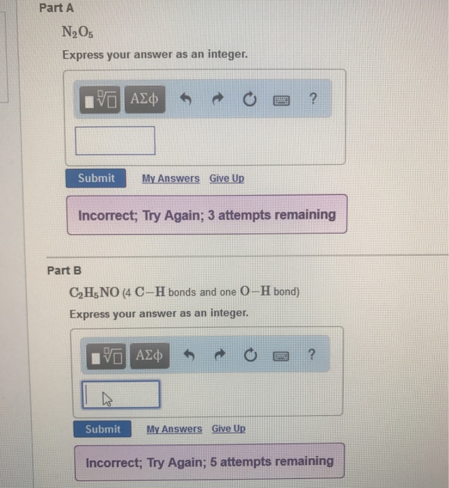 Part A N20 Express your answer as an integer. Submit | Chegg.com