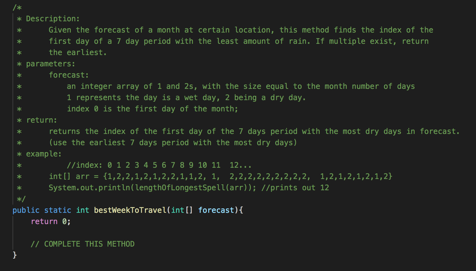 Solved * * * * * * * * * Description: Given the forecast of | Chegg.com