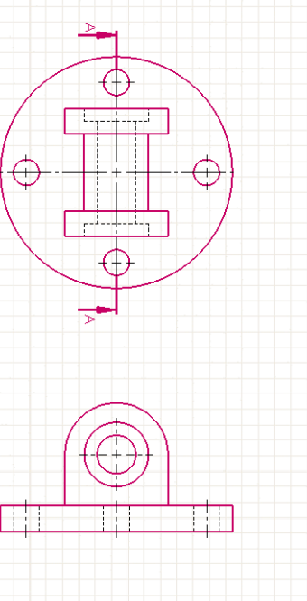 Solved Sketch (hand sketching) the section and isometric | Chegg.com