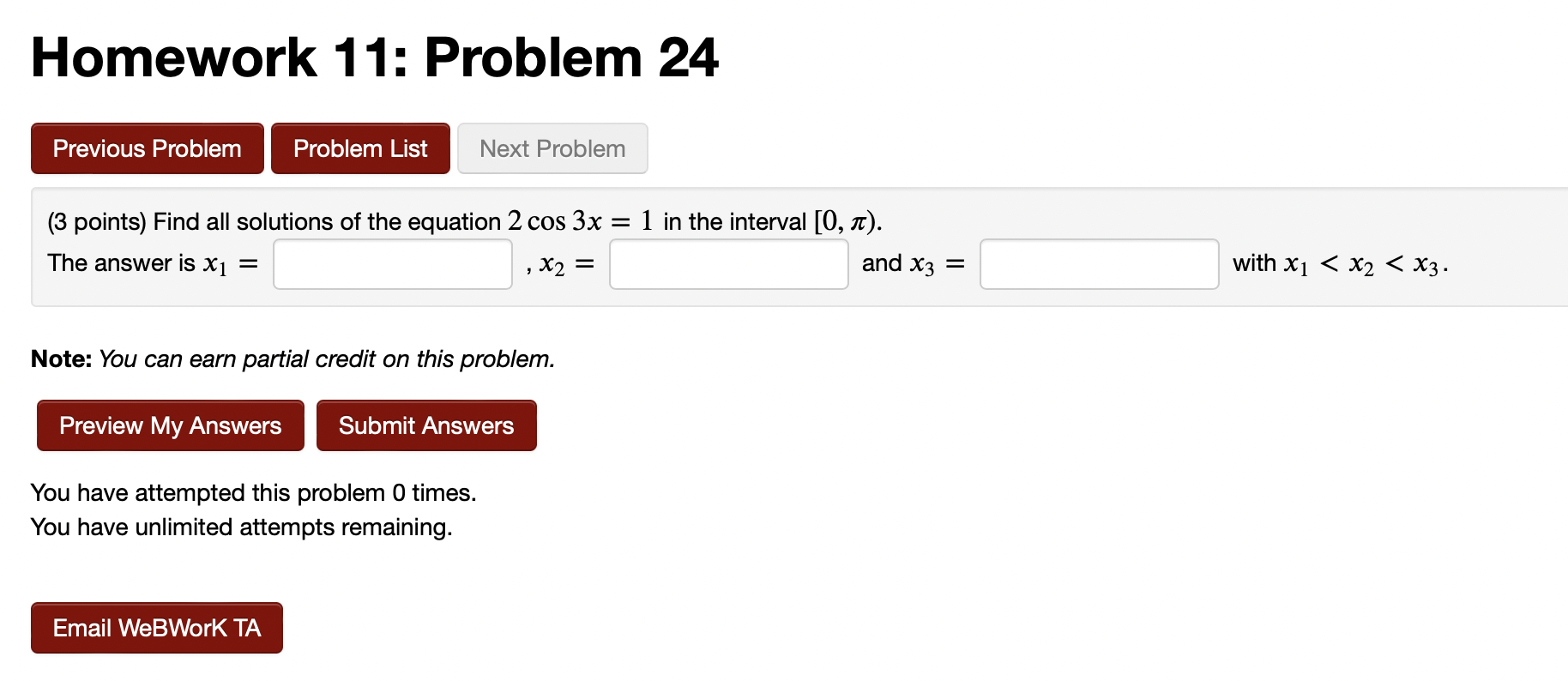 Solved Homework 11: Problem 24 Previous Problem Problem List | Chegg.com