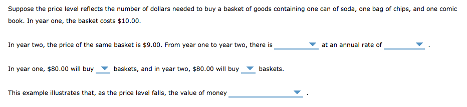 Solved Suppose the price level reflects the number of | Chegg.com