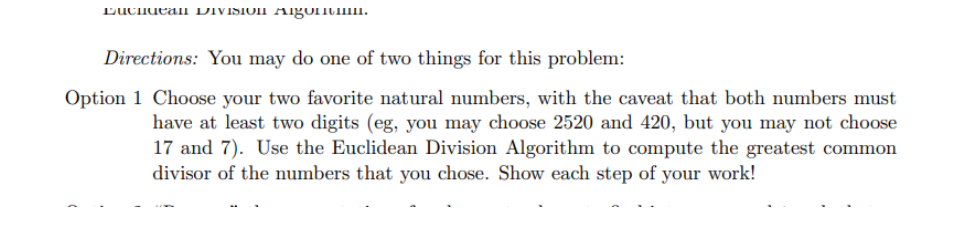 Solved Directions: You may do one of two things for this | Chegg.com