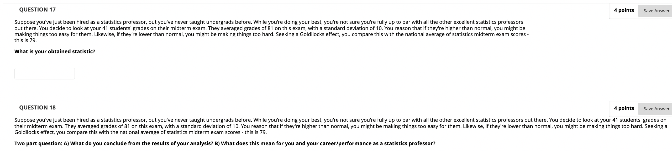 Solved Suppose you've just been hired as a statistics | Chegg.com