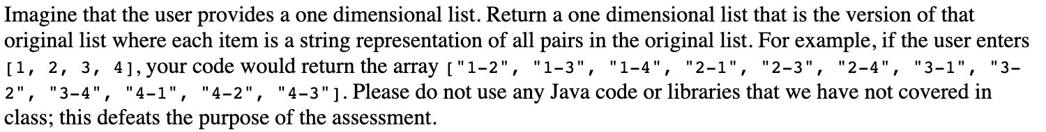 Solved import java.util.Arrays; lic class Assess_Sample{ | Chegg.com