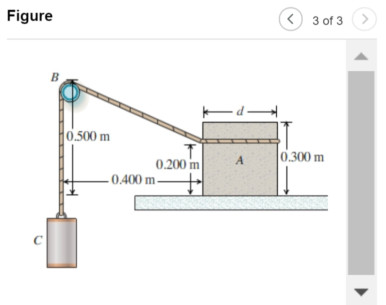 Solved Block A has a mass of mA = 41.0 kg and rests on a | Chegg.com