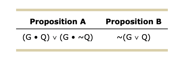 Two or more statements are consistent if it is | Chegg.com