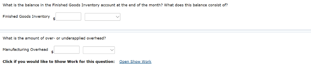 Solved Problem 20-01A a, c, d1, b, d2, e-h (Video) Blossom | Chegg.com