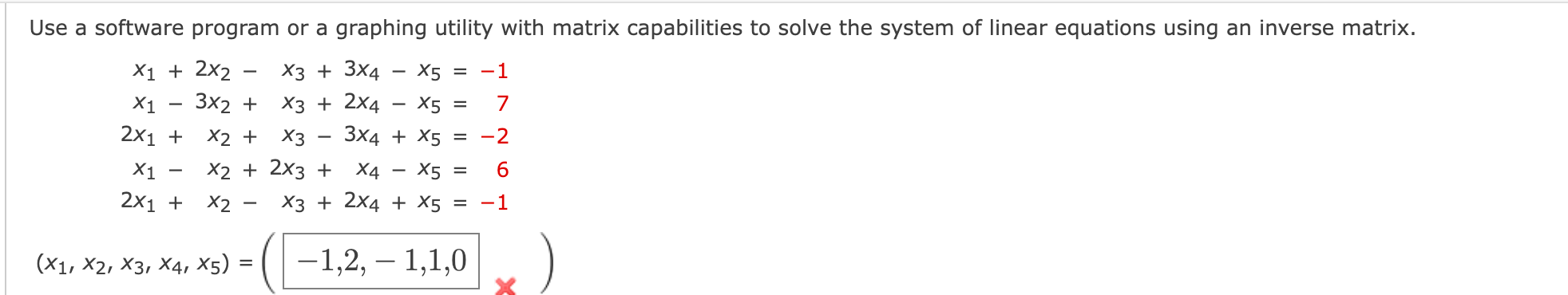 Solved Use a software program or a graphing utility with | Chegg.com