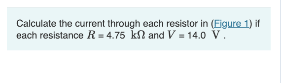 Solved Calculate the current through each resistor in | Chegg.com
