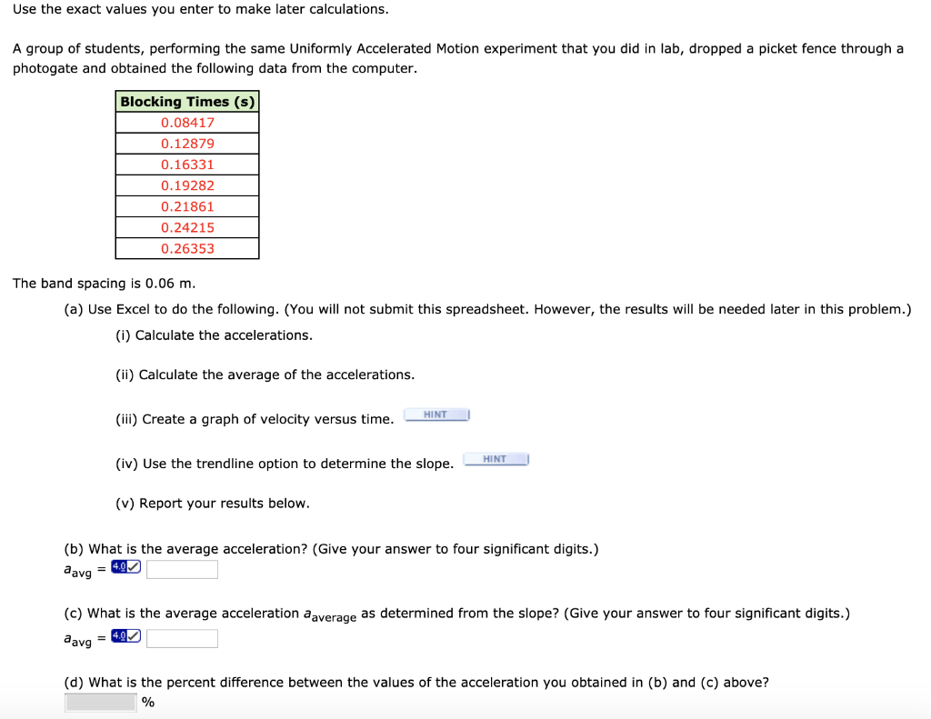 Solved A group of students, performing the same Uniformly | Chegg.com