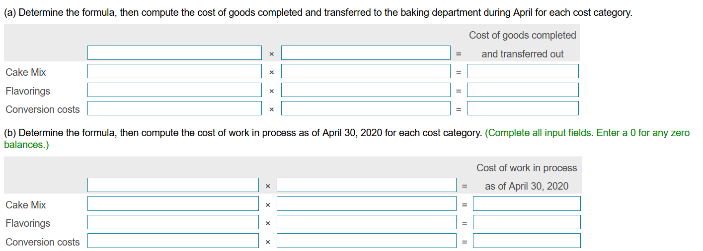 Solved Plum Pastries uses a mixing department and a baking | Chegg.com