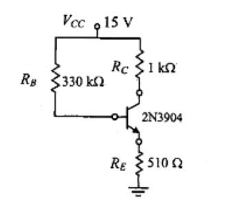 Solved Determine the DC operating point of the circuit | Chegg.com