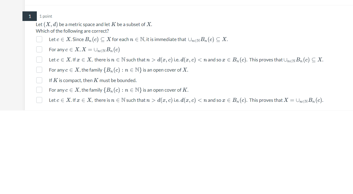 Solved Please answer the following question regarding metric | Chegg.com