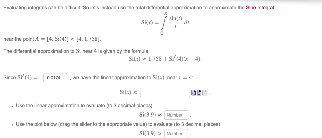Solved Evaluating integrals can be difficult. So let's | Chegg.com
