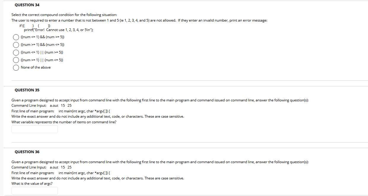 Solved QUESTION 34 Select the correct compound condition for | Chegg.com