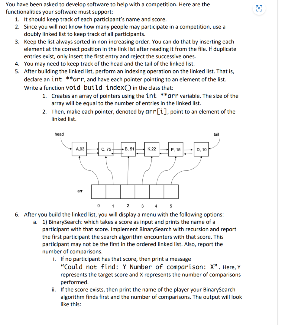 Solved The format of the input file is: Reading each line as | Chegg.com