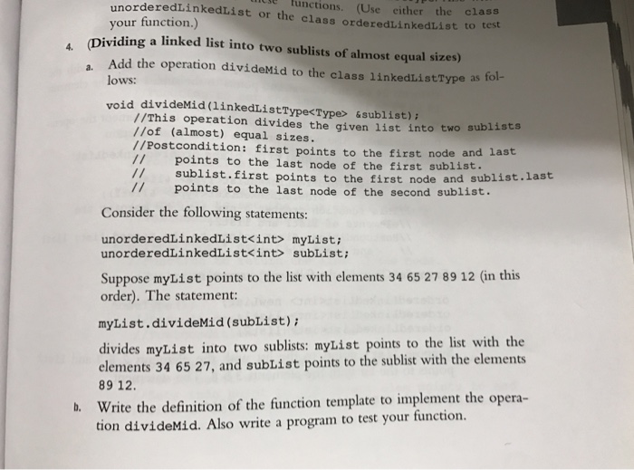 Solved unor or the (Use either the class your function.) | Chegg.com