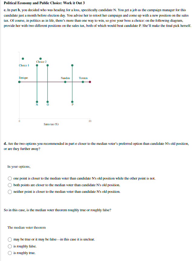 Political Economy and Public Choice: Work it Out 3 c. | Chegg.com