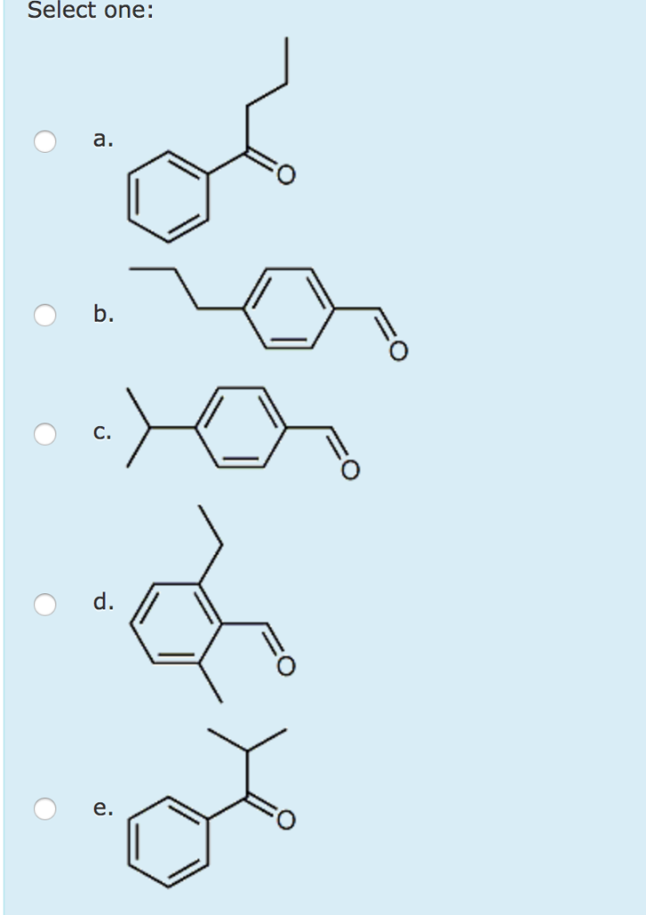 Solved An unknown compound has the formula C10H12O. | Chegg.com