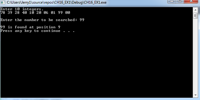 Solved Ch16 Ex1 Cpp This File Contains The Main
